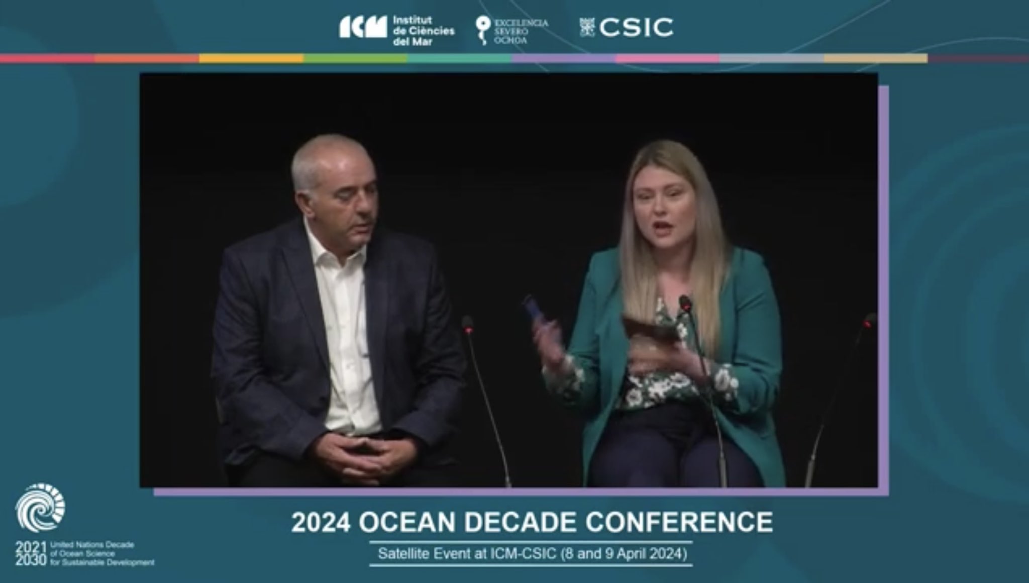 Emily presents Motion for the Ocean at UN Ocean Decade Conference ...